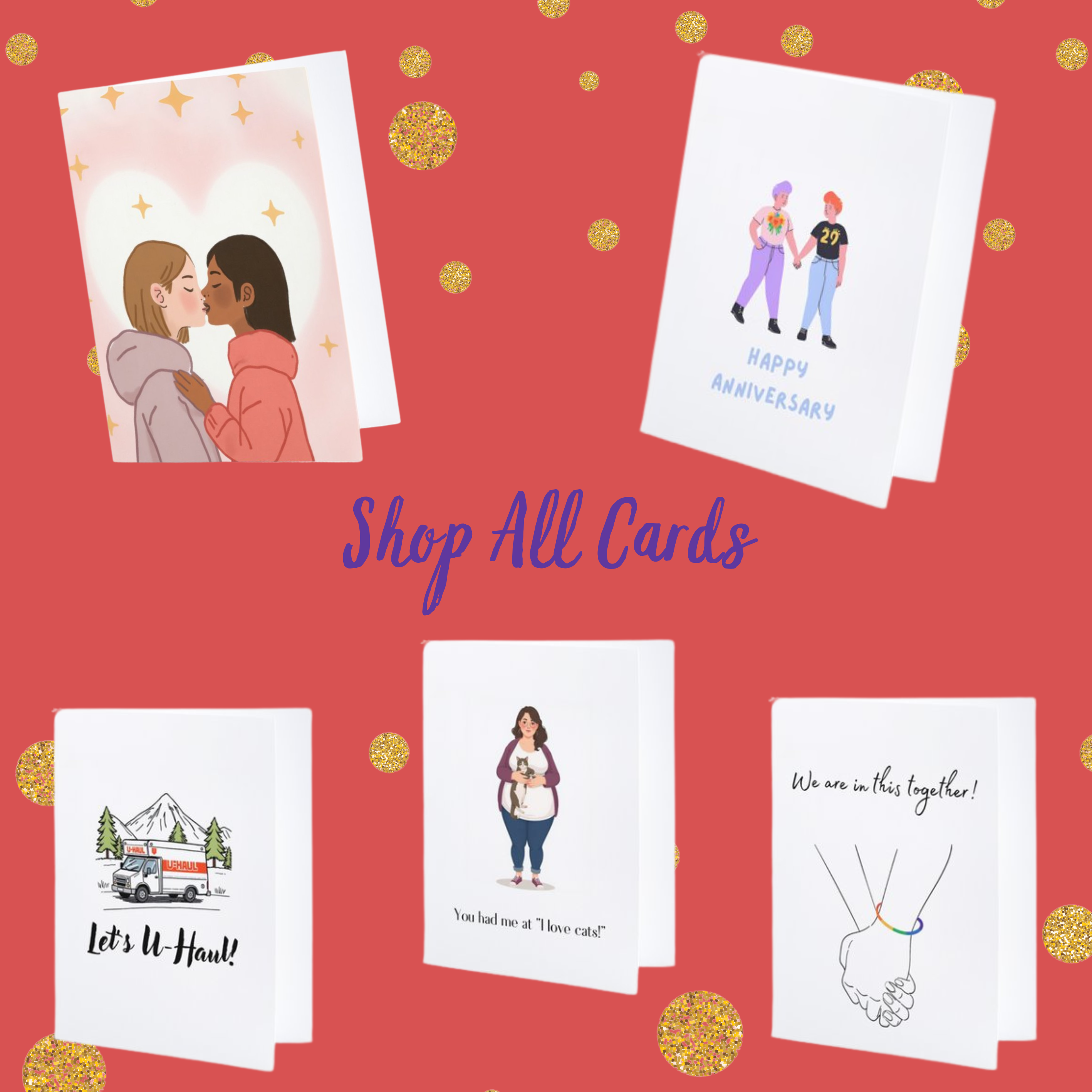 Shop All LGBTQ+ Greeting Cards – Pride & Petals